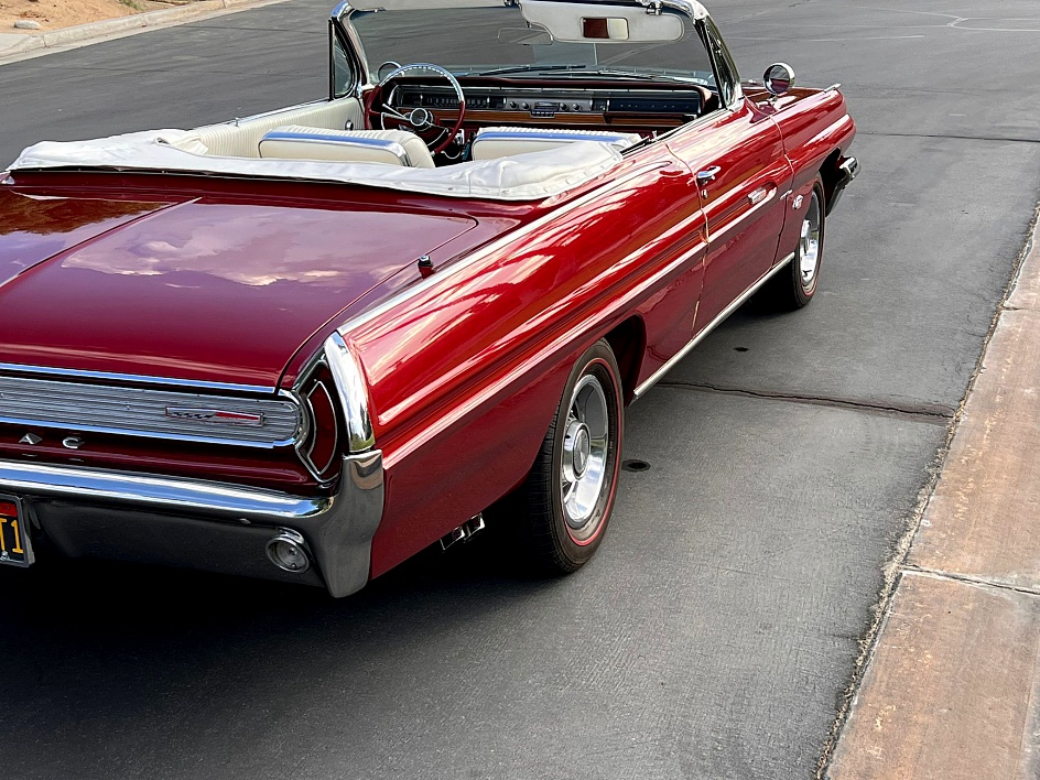 1962 PONTIAC GRAND PRIX CONVERTIBLE TRI PWR 421 V8 425HP 4 SPEED ...